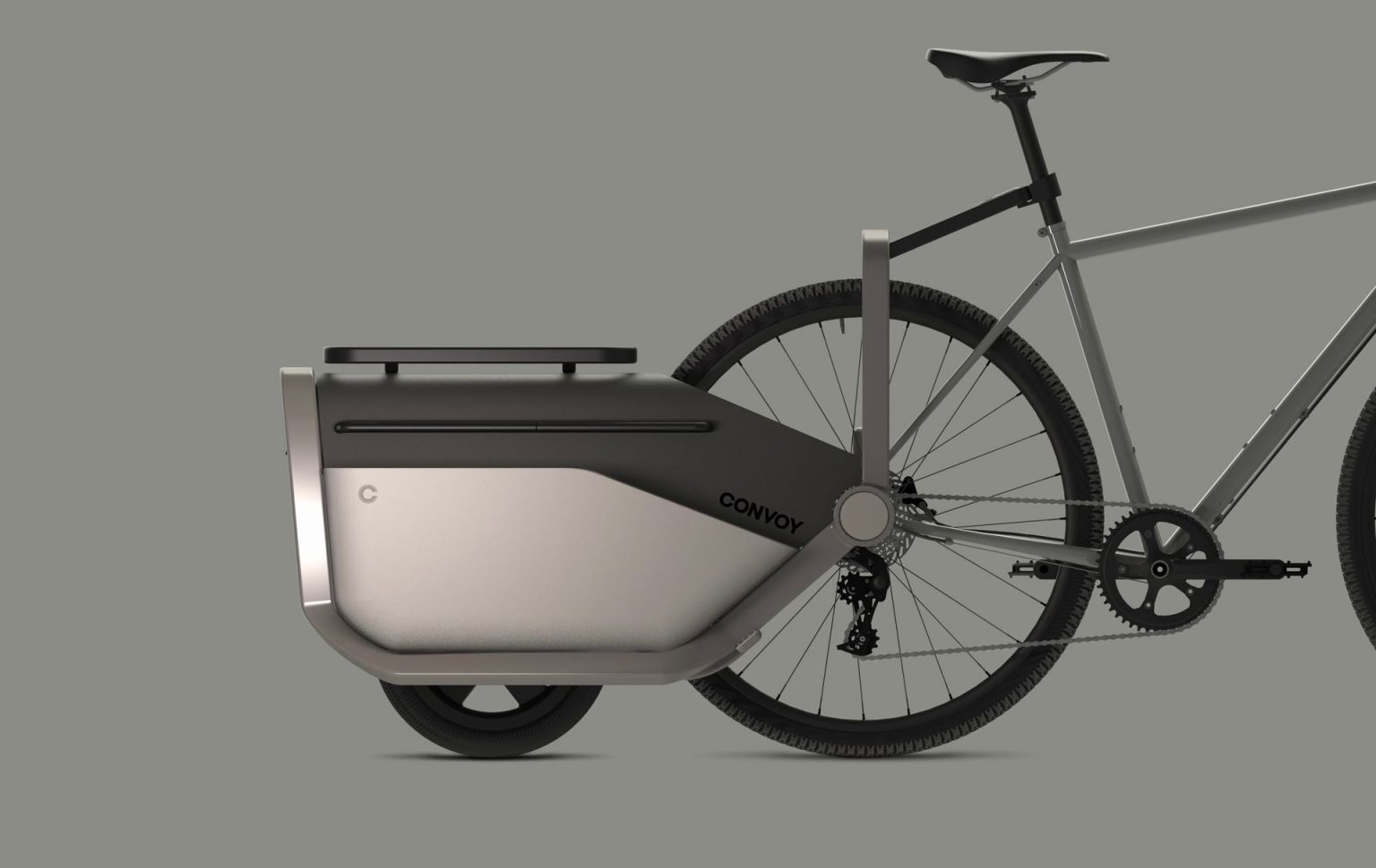Convoy : cette remorque vélo pratique avec assistance électrique ...